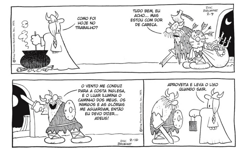 Hagar O Horrível 13 04 2019 Livraria Fotografia Folha de S Paulo