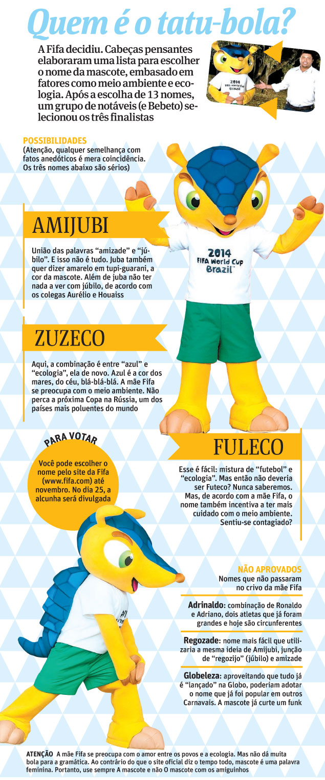 Numerada - Quem é o tatu-bola? - 18/09/2012 - Esporte - Folha de S.Paulo