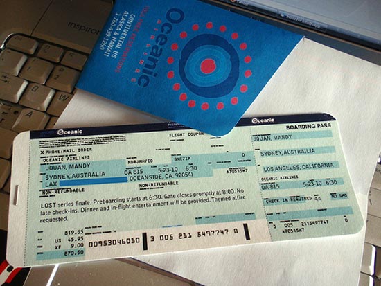 Convite para assistir final de "Lost" é passagem do voo 815 da Oceanic ...