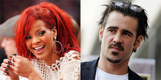 Colin Farrell And Rihanna