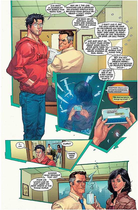 Clark Kent vai pedir demissão do "Planeta Diário" - 22/10/2012 ...