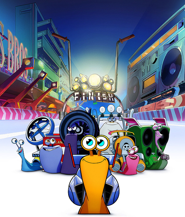 Seriado de animação 'Turbo Fast' tem caracol campeão de corridas - 23 ...