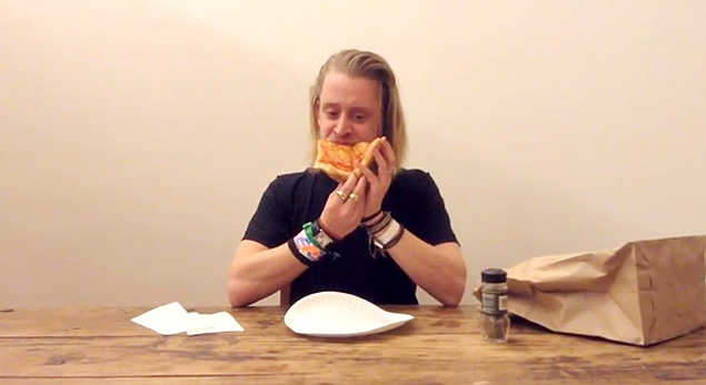 Macaulay Culkin faz disco de rock e pizza - 10/02/2014 - Ilustrada ...