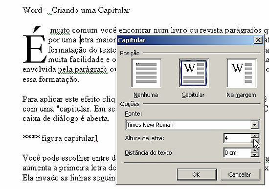 Folha Online - Colunas - Canal Aberto - Word - Criando uma Capitular ...
