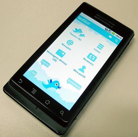 Android 2.2 no Milestone 1 chega até o fim do mês, diz Motorola - 21/03 ...