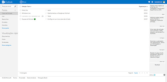 Folha de S.Paulo - Tec - Microsoft lança e-mail Outlook.com, com visual ...