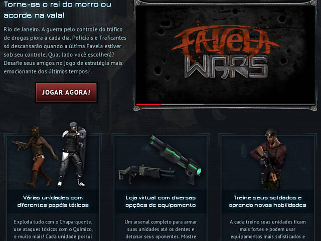 Jogo Brasileiro: Brasileiros lançam game "Favela Wars", de batalha ...