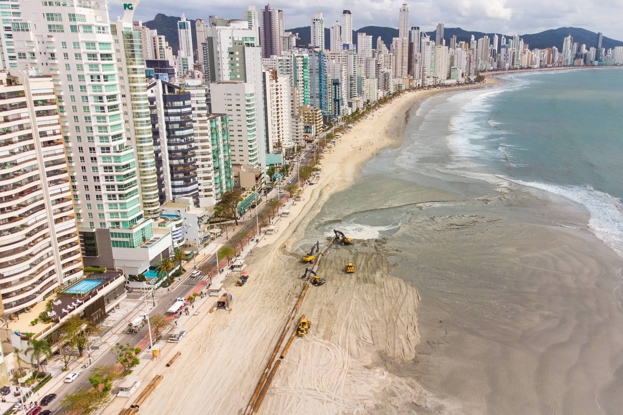 Balneário Camboriú Conclui Trecho Sul De Megaobra Na Faixa De Areia