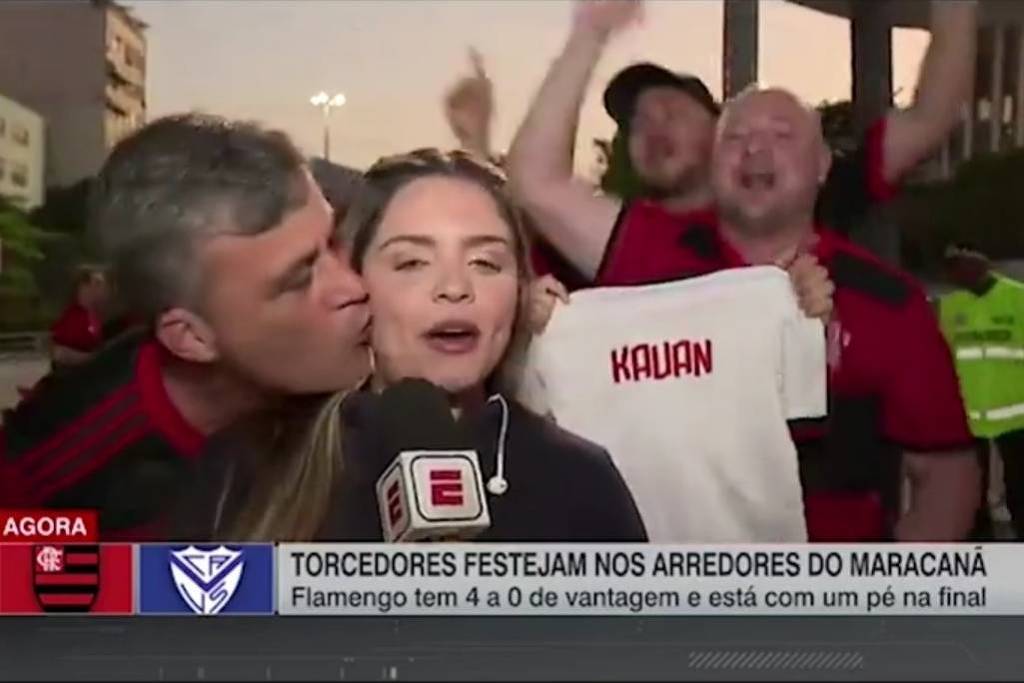 Homem Que Beijou Repórter Da Espn é Denunciado Pelo Mprj 23 09 2022